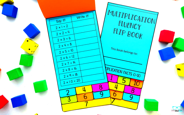 The Best-Selling Multiplication Facts Flip Book - Raven Cruz