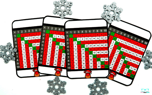 Color by Number Christmas Division Worksheets - Raven Cruz