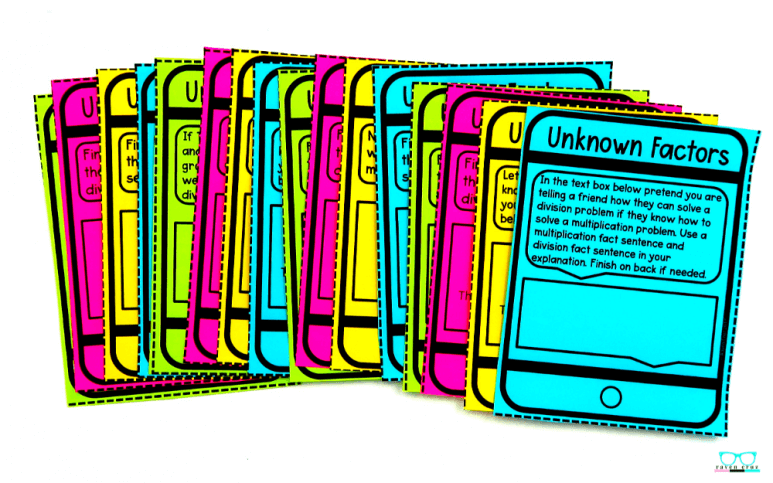 Division as an Unknown Factor for 3rd Grade Math - Raven Cruz