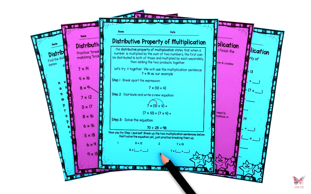 Distributive Property of Multiplication for 3rd-Grade - Raven Cruz
