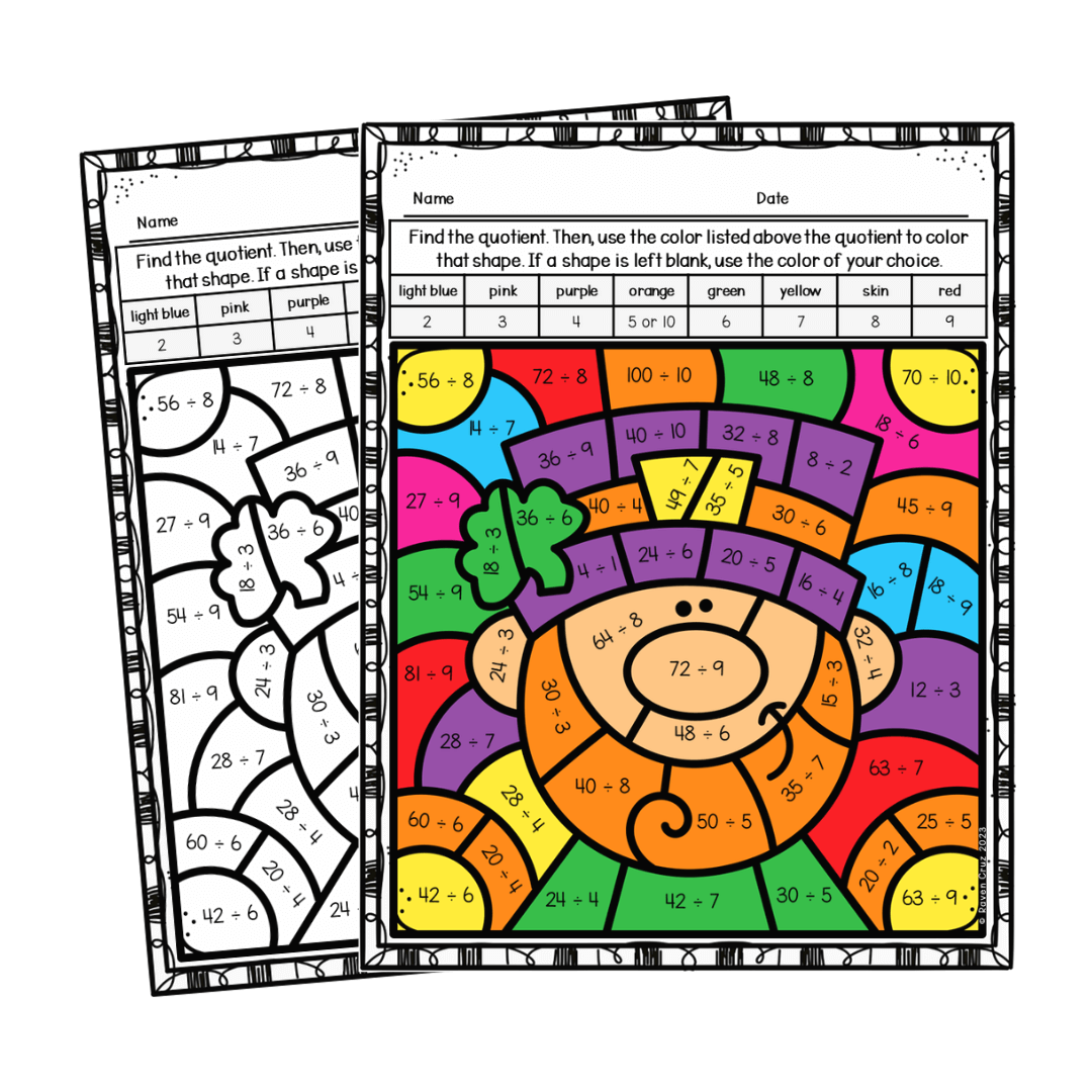 St. Patrick’s Day Math for 3rd Grade - Raven Cruz